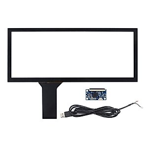 12.3 inch 10 Point Multi-Touch Capacitive Touch Panel Frame VS-123TC01-B1, for 12.3 " 1920X720 HSD123KPW1-A30 HSD123KPW2-D10 1280x480 LQ123K1LG03 LCD screen