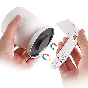 UYODM 2Pack Adhesive Metal Wall Mount Bracket Compatible with Google Nest Cam Outdoor or Indoor, Battery - 2nd Generation, VHB Stick On,No Drilling Mounting Get The Best View,Two Ways Installation