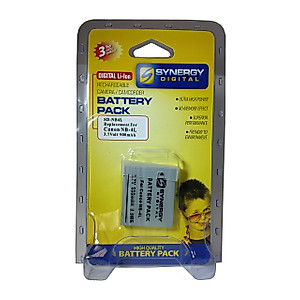 Synergy Digital Camera Battery, Works with Canon PowerShot ELPH 330 HS Digital Camera, (li-ion, 3.7V, 900 mAh) Ultra Hi-Capacity Battery