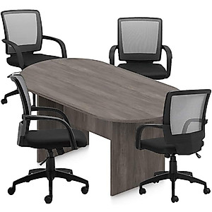 GOF Mesh Office Desk Chair (G10900B)-Work & Task Seating with Ergonomic Features for Conference Room, Boardroom, Home & School Office (Qty 1)