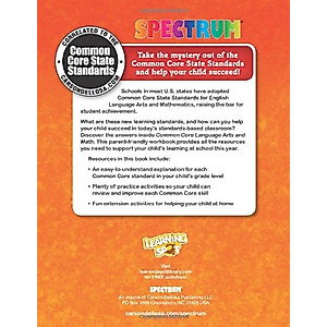 Spectrum - Common Core Language Arts and Math, Grade 3