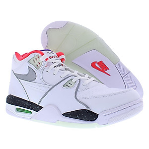 Nike Air Flight 89 Mens Shoes Size 9.5, Color: White/Silver