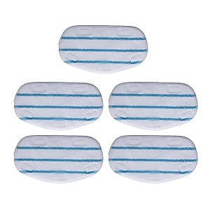 5PCS Replacement Pads Floor Mop Refill Professional Cloth Replacement Washable 10 in 1 Microfiber Mop Refill for PurSteam ThermaPro