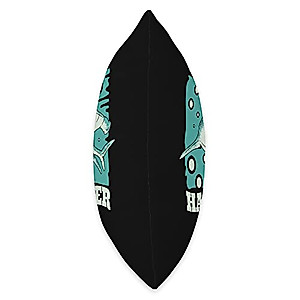 Funny Hammerhead Sharks Animal Hammerhead Shark Hammer Fish Throw Pillow, 18x18, Multicolor