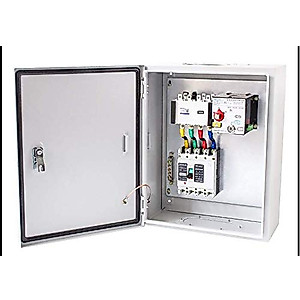 Ethedeal 400V 4P/100A Dual Power Automatic Transfer Switch for Generator Changeover Switch (4P 100A)