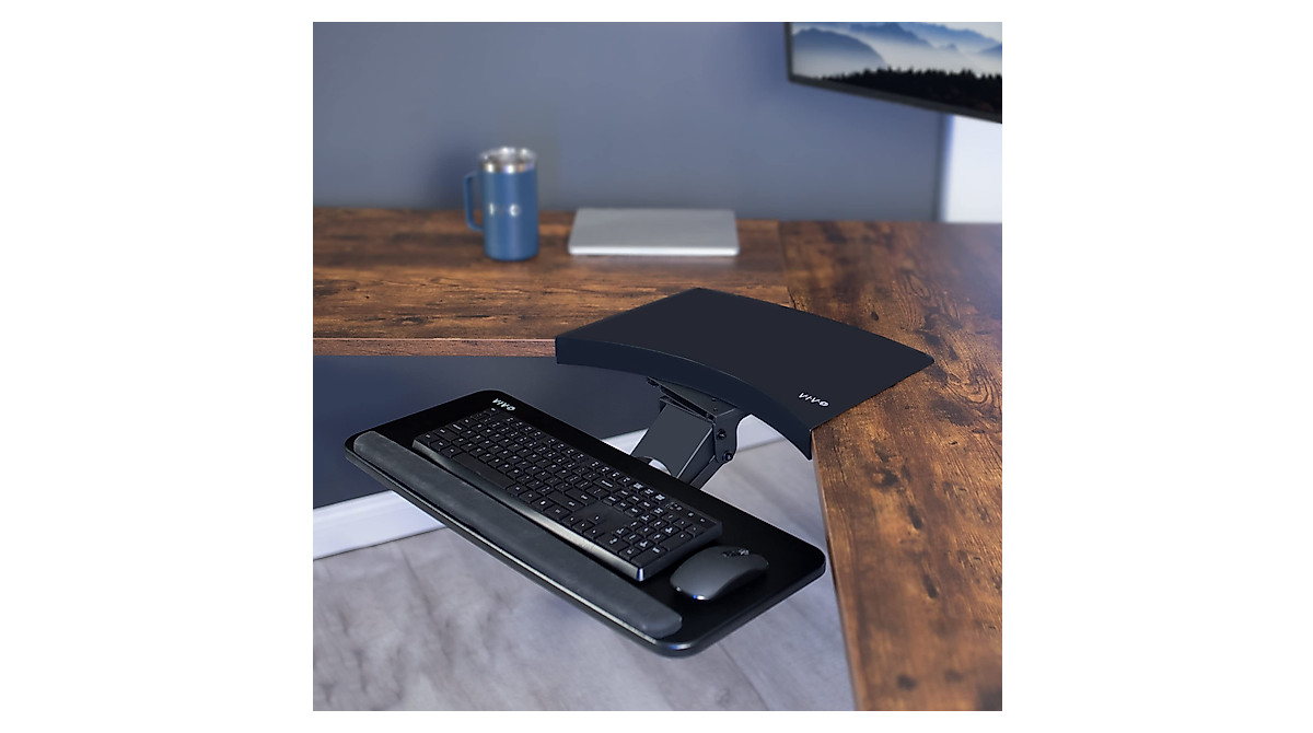 VIVO 17 inch Corner Desk Connector for L-Shaped Workstations