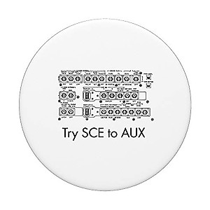 Try SCE to AUX Apollo Space Race Rocket Science Astronaut PopSockets PopGrip: Swappable Grip for Phones & Tablets