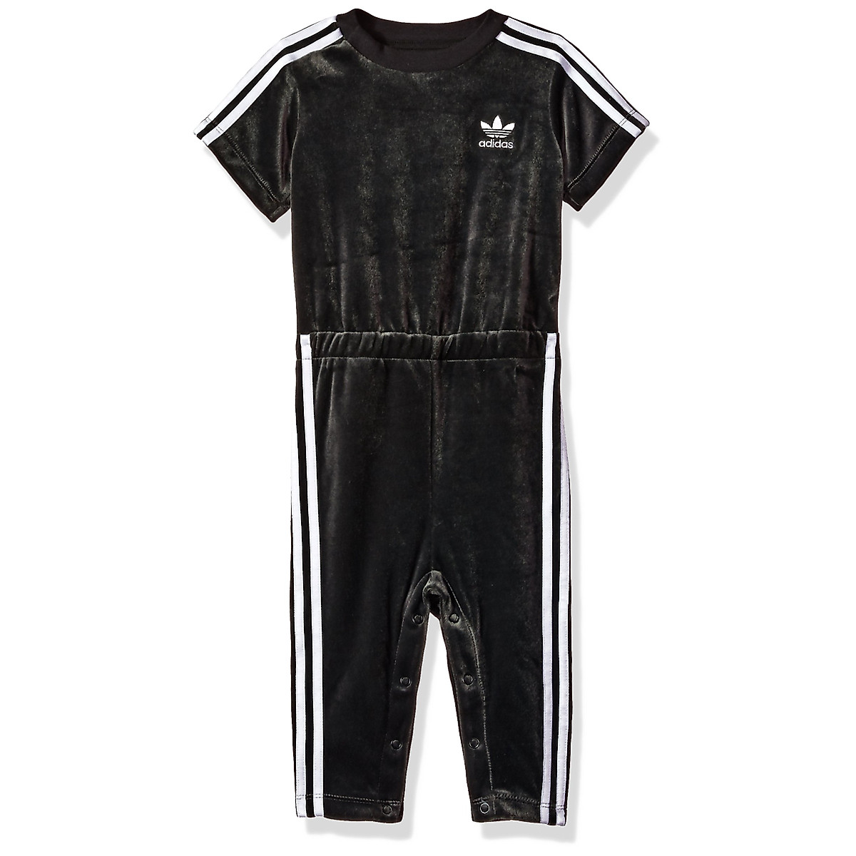 adidas Originals Sets Infant Jumpsuit, Utility Black/White, 3M