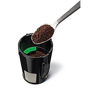 Keurig 2.0 My K-Cup Reusable Ground Coffee Filter, Compatible with All 2.0 Keurig K-Cup Pod Coffee Makers, 1 Count, Black