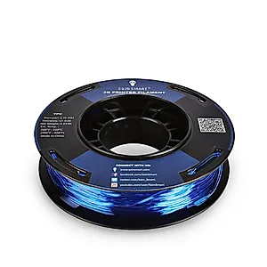 SainSmart - TPU-BLU-0.25KG1.75 SAINSMART 1.75mm 250g Flexible TPU 3D Printing Filament, Dimensional Accuracy +/- 0.05 mm (Blue)