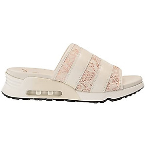 Ash Women's Lou Sport Sandal, Off-White, 7