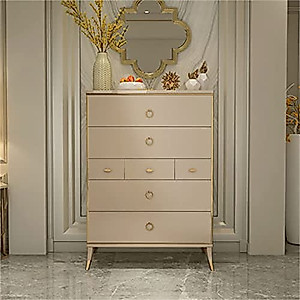 BYRCAL Chest of Drawers Drawer Cabinet Modern Simple Solid Wood Drawer Cabinet Bedroom Drawer Cabinet Storage Storage Cabinet for Home