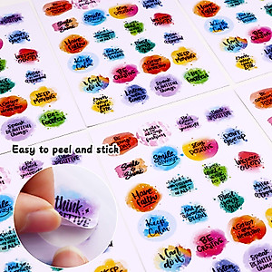 480 Counts Inspirational Quotes Words Stickers Inspiring Planner Stickers Encouraging Stickers Motivational Encouragement Stickers for Book Phone Car Bike Scrapbook