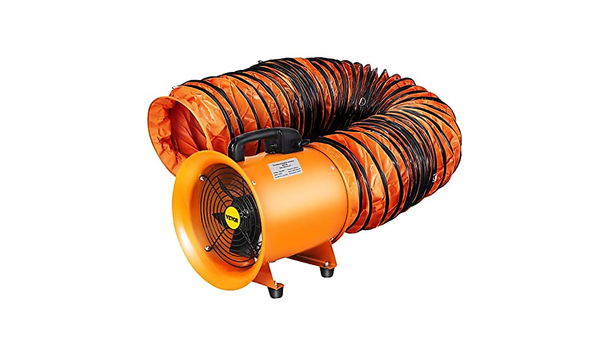 VEVOR 10-Inch Utility Blower Fan - Powerful Portable Ventilation