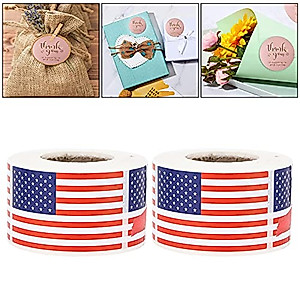 Flag Stickers, Envelope Stickers Stickers for Packages for Packages for Envelope for Sealing for Adhesive Labels