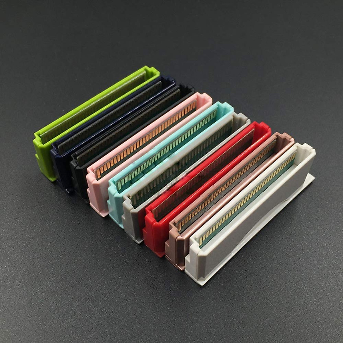 Dust Proof Cover Card Slot Cover Cap Dust Plug Case for NDSL NDS Lite (Black-1)