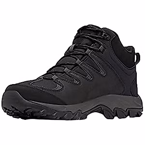Columbia Men's Buxton Peak Mid II Hiking Shoe, Black/Shark, 10