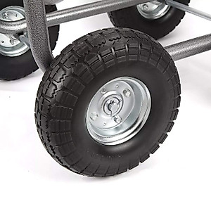 Member's Mark Hose Reel Cart with Steel Basket