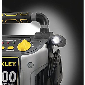 STANLEY J509 Portable Power Station Jump Starter: 1000 Peak Amp Battery Booster, USB Port, Battery Clamps