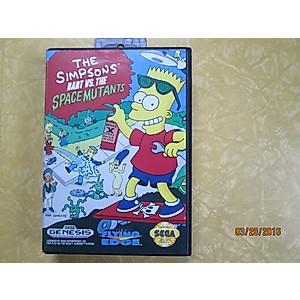 Simpsons: Bart vs. the Space Mutants - Sega Genesis