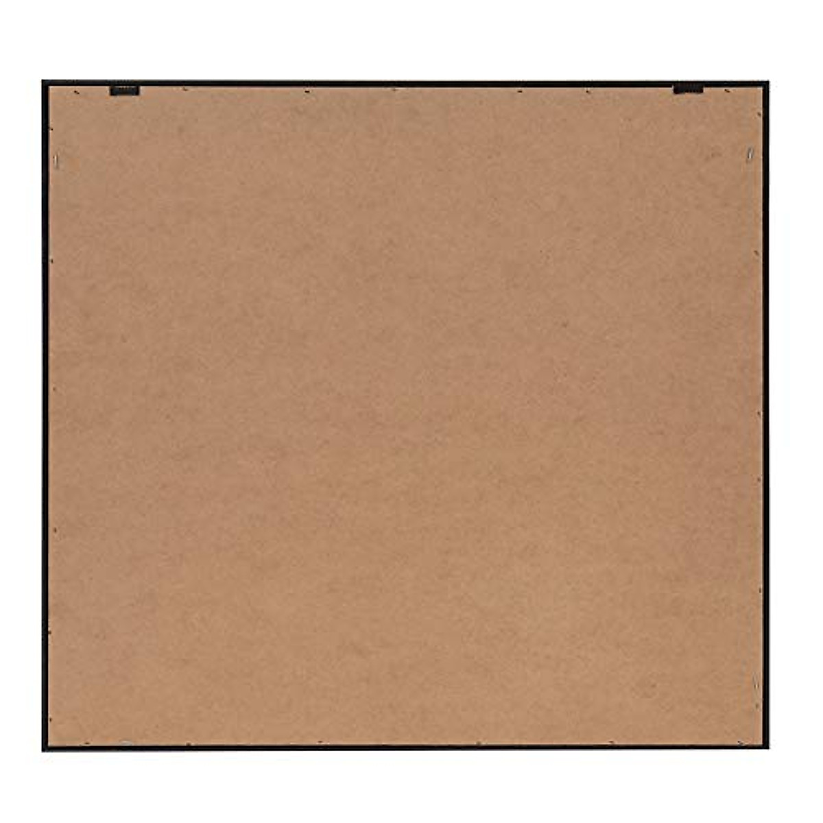 Kate and Laurel Sylvie Collage Abstract Framed Linen Textured Canvas Wall Art by Marcello Velho, 24x24 Natural, Chic Decorative Abstract for Wall