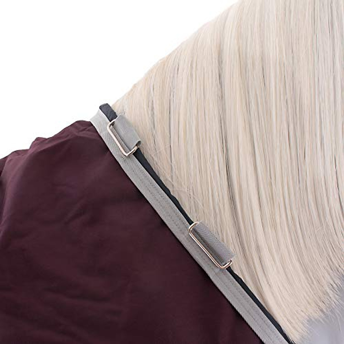 Horseware Ireland Amigo Hero Ripstop Turnout Blanket (50g Medium-Lite), Size: 78, Color: Fig (Silver Trim)