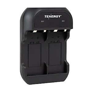 Tenergy TN141 Smart Charger for NiMH 9V Rechargeable Batteries, 9V Cells Battery Charger, 9 Volt NiMH