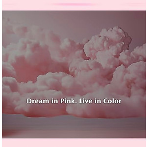 Pink Dream Clouds Fat Quarter Bundles - 100% Cotton Quilting Fabric Bundles 10pcs Fat Quarters 18x21-Medium Weight 5.2 oz - Fabric Quilting and Sewing -Crease Maker (Solids)