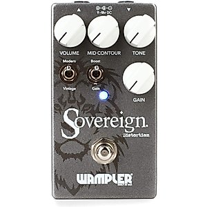 Wampler Sovereign V2 Distortion Guitar Effects Pedal