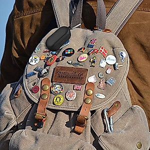 Geekria Silicone Case Cover Compatible with Bose Sport Earbuds True Wireless Earbuds, Earphones Skin Cover, Protective Carrying Case with Keychain Hook, Charging Port Accessible (Black)