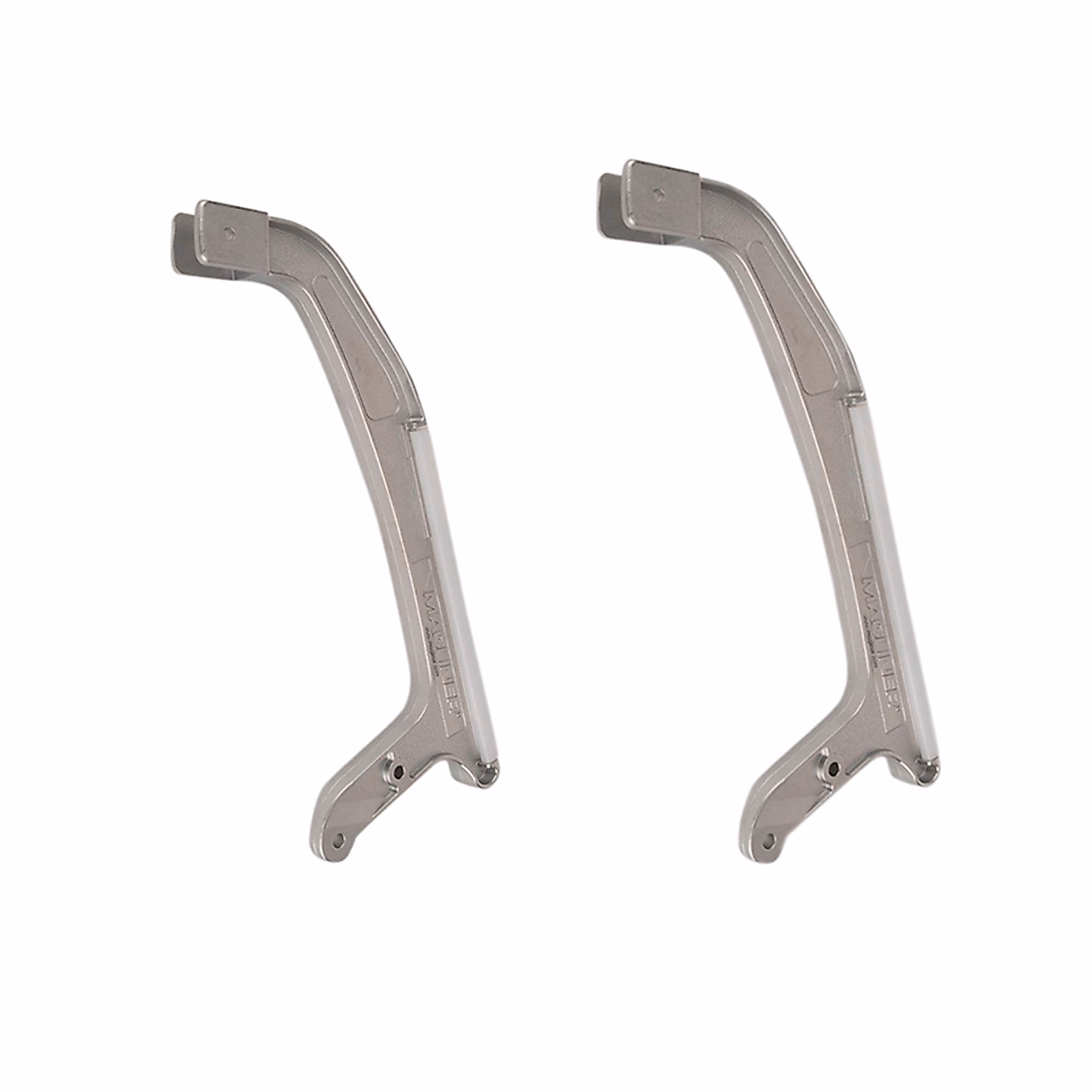 Magline HMK116UA4 Aluminum Hand Truck, Flared Double Pistol Grip Handle, Pneumatic Wheels, 500lbs Capacity & 86006 C5 Stair Climber Kit for Standard Hand Truck'