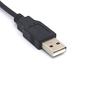 OpenII Short USB Printer Cable, USB 2.0 A Male to B Male Scanner Cord for HP, Cannon, Brother, Xerox, Samsung and More (20cm)