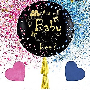 What Will It Bee Gender Reveal Balloon,36 Inch