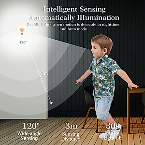 Cute Cat Motion Sensor Night Light Cordless Rechargeable Magnetic Nightlights Adjustable Brightness Stick Anywhere Cat Lamp for Kids Baby Bedroom Cabinet Closet Stairs Wall Lights for Hallway Nursery