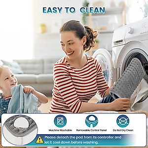 Heating Pad for Back Pain Relief, Electric Heating Pads for Cramps with Auto Shut Off & 9 Heat Levels,Heating Pad for Neck, Shoulder Dry & Moist Heat, Machine Washable Gifts for Women, Men 12"x24"