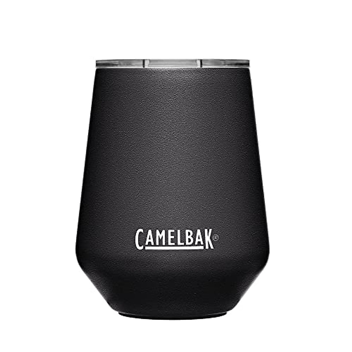 CamelBak Horizon 12 oz Wine Tumbler - Insulated Stainless Steel - Tri-Mode Lid - Black