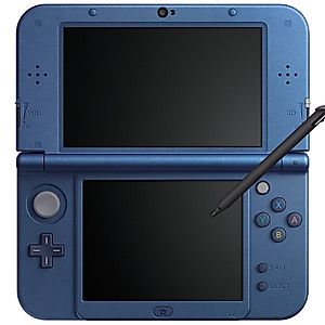 New Nintendo 3DS LL Metallic Blue (Japanese Imported Version - only plays Japanese version games)