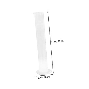 HOLIDYOYO 1 Set American Attenuation Meter Wine Hydrometer Maple Syrup Beer Alcohol Meter Hydrometer Tester Alcoholometer Hydrometer and Test Jar for Measuring Cylinders Plastic