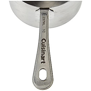 Cuisinart CTG-00-SMC Stainless Steel Measuring Cups, Set of 4,Silver