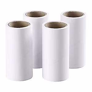 Ikea BASTIS Lint Roller Refill Set of 4, White (301.411.26)