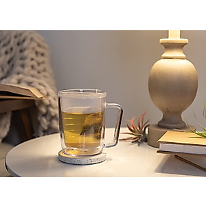 FREEHEART Unbreakable Double-wall Insulated Coffee Mug 18 Oz | Fantastic Temperature Retention, Thermal Insulated! Dishwasher and Microwave Safe | BPA Free| Great Gift Idea