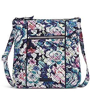 Vera Bradley Women's Cotton Hipster Crossbody Purse, Garden Grove, One Size
