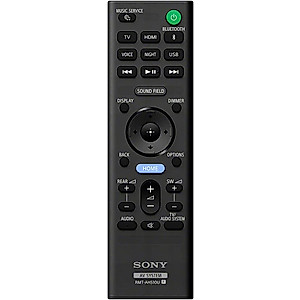 Sony HT-A5000 5.1.2ch Dolby Atmos Sound Bar Surround Sound Home Theater with DTS:X and 360 Spatial Sound Mapping, works with Alexa and Google Assistant