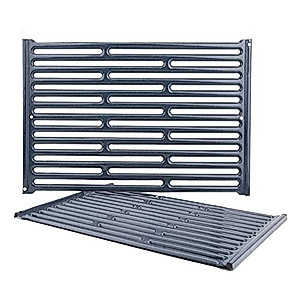 SHINESTAR Porcelain-Enameled Grates Replacement for Weber Genesis Silver A, Spirit E-210, Spirit 500, Spirit 200 Series(Side-Mounted Control), 15 x 11.3 Inch