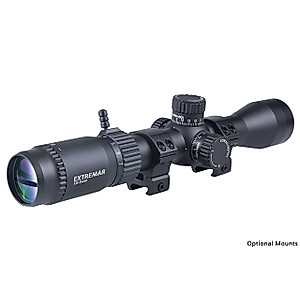 Viiko Long Eye Relief Scope 1.5-7x42 Half Mildot Illuminated Reticle 7.8’ Eye Relief Fits Mosin 1891/30 M39 M44 Huge Eye Box Switch Viewer