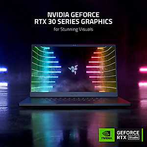 Razer Blade Pro 17 Gaming Laptop 2021: Intel Core i7-11800H 8-Core, NVIDIA GeForce RTX 3070, 17.3" QHD 165Hz, 16GB RAM, 1TB SSD - Chroma RGB - Thunderbolt 3 - SD Card Reader