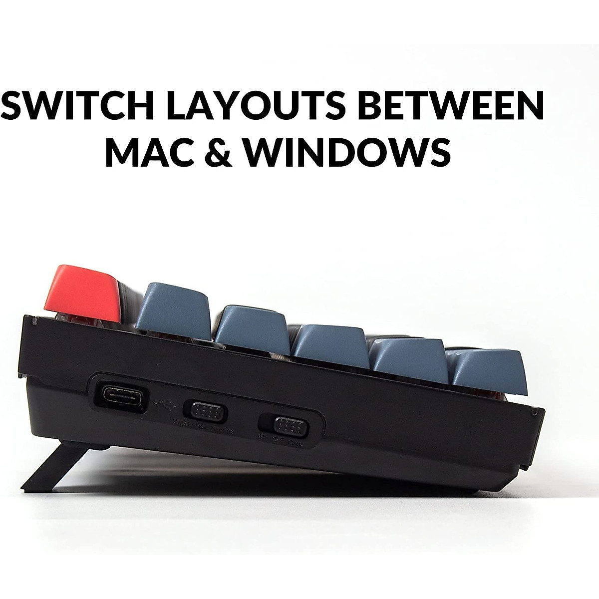 Keychron K10 Pro QMK/VIA Custom Wireless Mechanical Keyboard, Hot-Swappable Full Size 108 Keys Programmable White LED Backlit Brown Switch, Bluetooth/USB-C Wired Gaming Keyboard for Mac Windows Linux