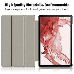 DINGGUAGUA Case for Samsung Galaxy Tab S10+ Plus 12.4” 2024 Release Lightweight Slim Shell Stand Cover for Tab S9+ Plus SM-X810/X816B/X818U with Auto Sleep/Wake,Graffiti