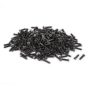 New Lon0167 CM2.5x10mm Flat Featured Head Phillips Notebook reliable efficacy Laptop Computer Back Cover Screw 400pcs(id:0f3 cf 18 aaa)