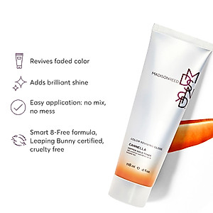 Madison Reed Color Reviving Gloss, Cannella - Copper, Semi-Permanent Hair Dye, Enhances Hair Color & Corrects Tone, Adds Brilliant Shine, Keratin & Argan Oil, 4 Fl Oz (118 mL)